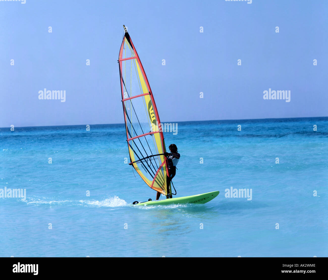 Windsurfing Woman Stock Photos & Windsurfing Woman Stock Images - Alamy