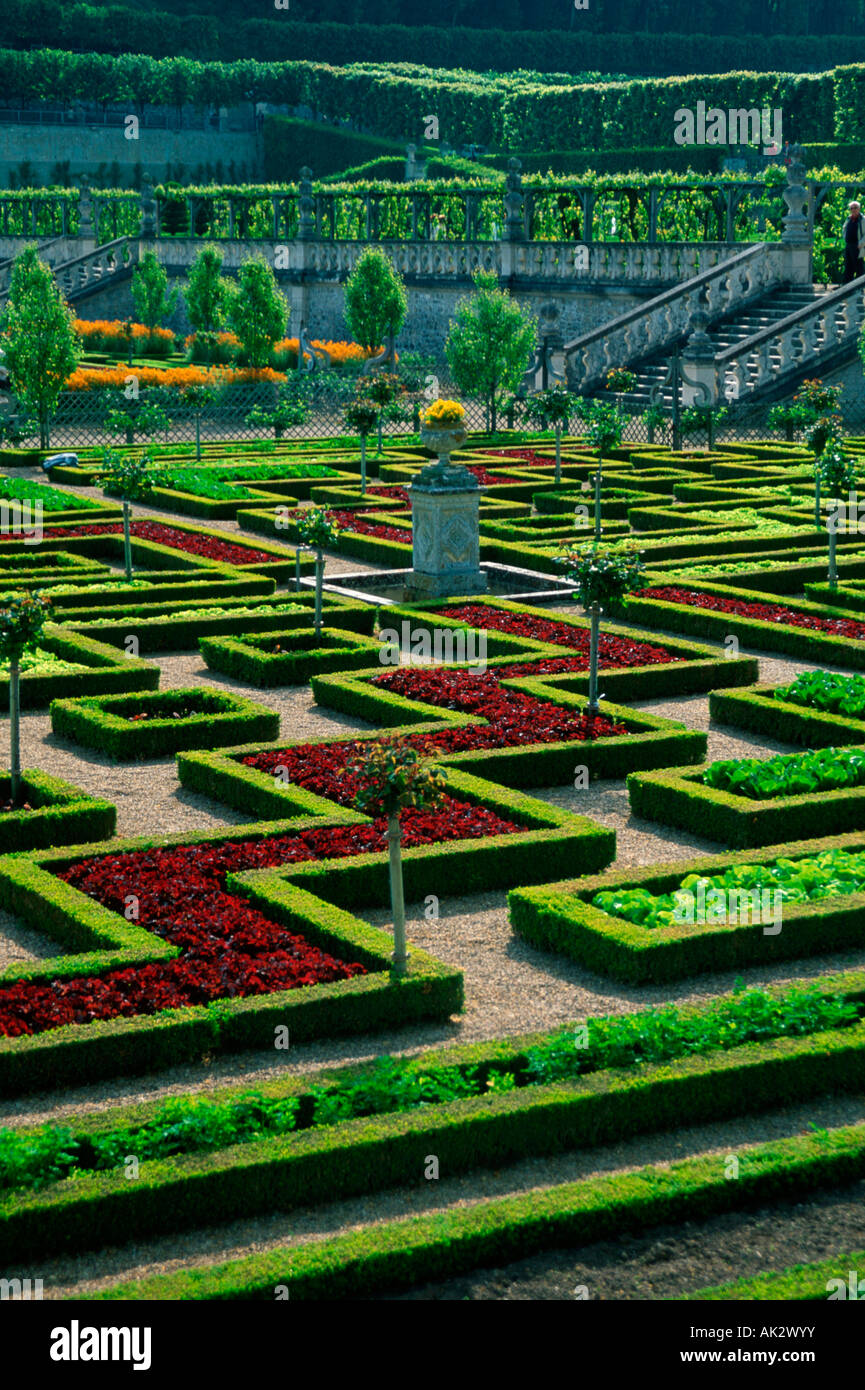 Chateau de Villandry, Villandry Stock Photo - Alamy