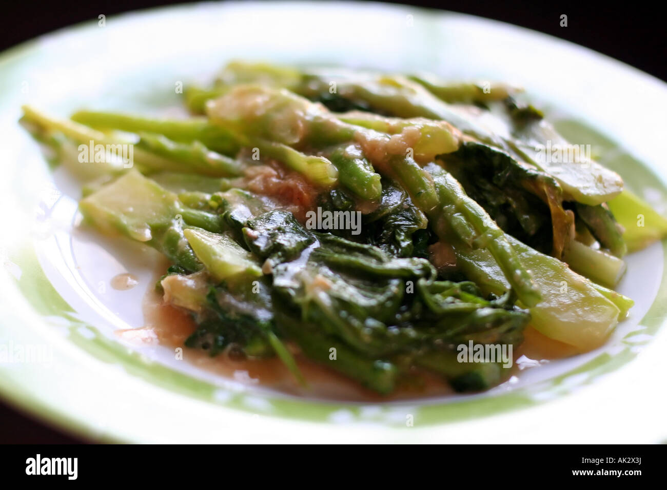 Fried asian vegetables Stock Photo - Alamy