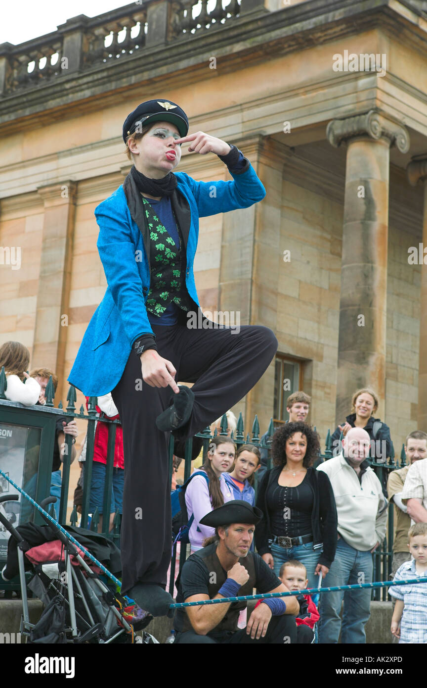 Female tightrope walker hi-res stock photography and images - Alamy