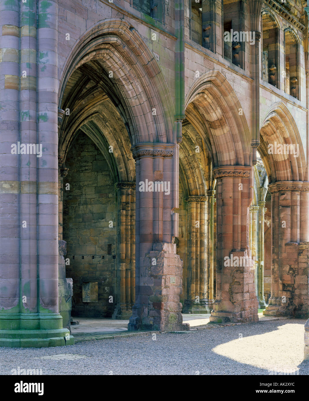 Melrose Abbey, Melrose, Scottish Borders, Scotland, UK Stock Photo - Alamy