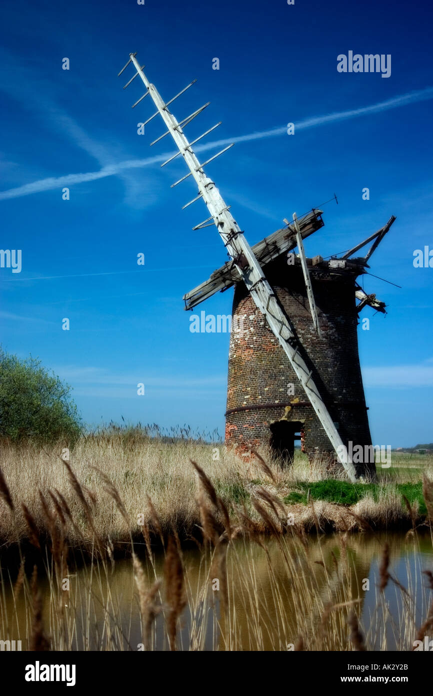 Brograve Mill Norfolk UK Stock Photo - Alamy