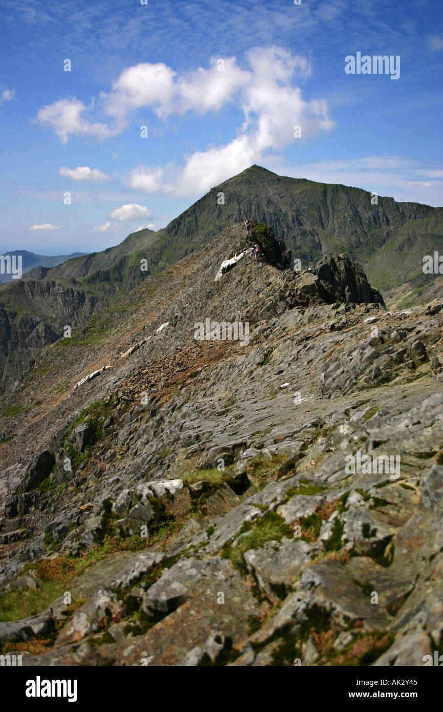 Crib Gogh Path to Snowdon Wales UK Stock Photo - Alamy