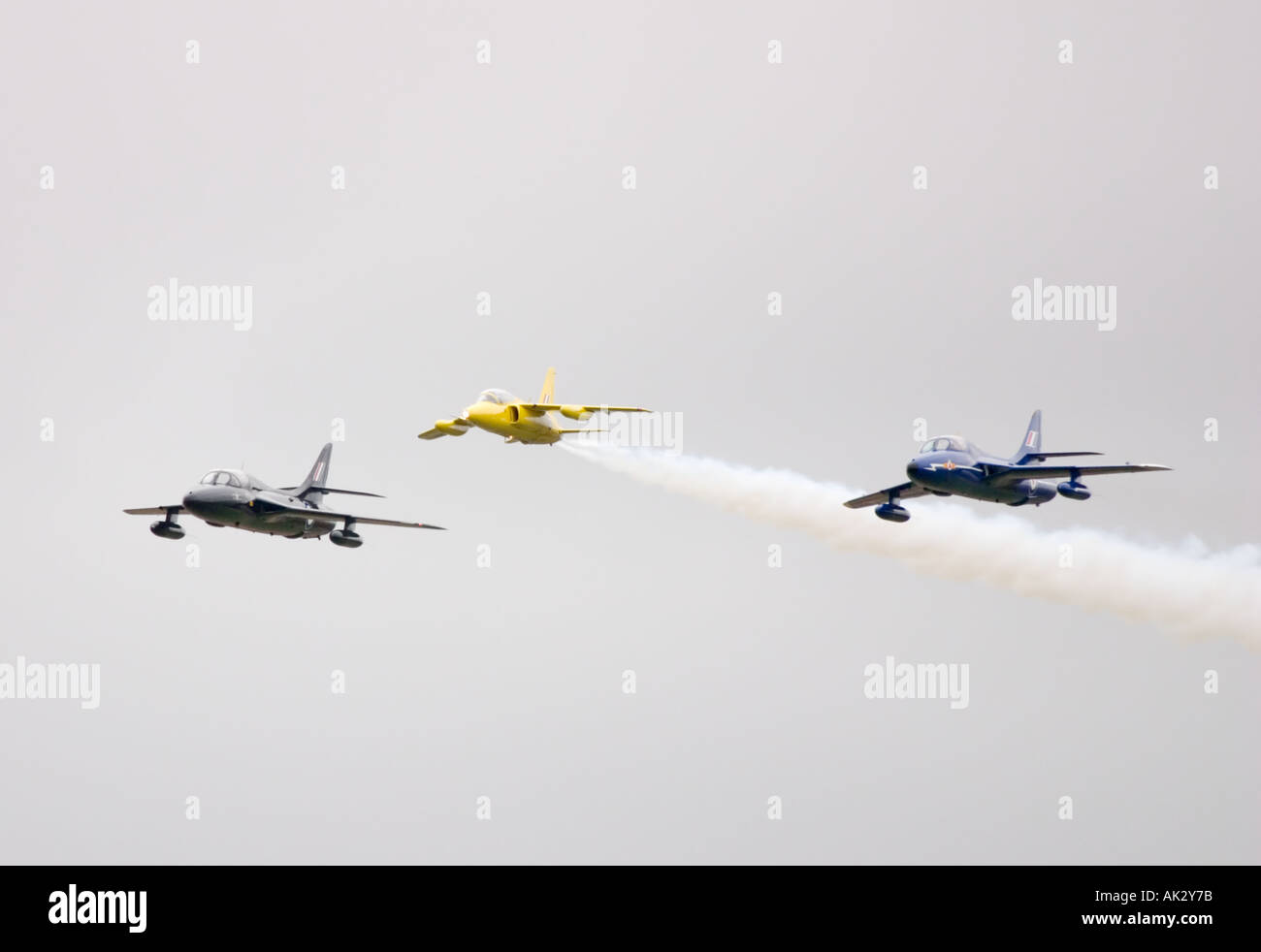 Original RAF display aircraft black and blue arrows Hawker Hunter Delta ...
