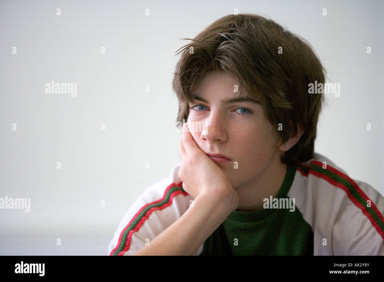 Portrait of a schoolboy Stock Photo - Alamy