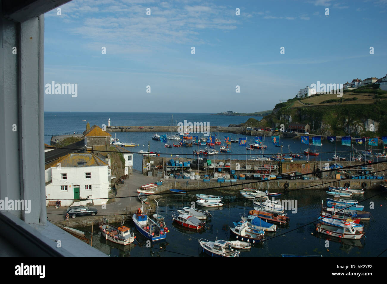 Cornwall View From Window High Resolution Stock Photography and Images ...