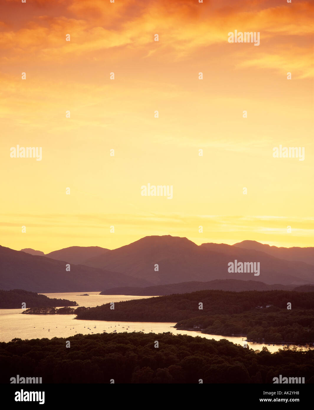 Conic hill sunset hi-res stock photography and images - Alamy