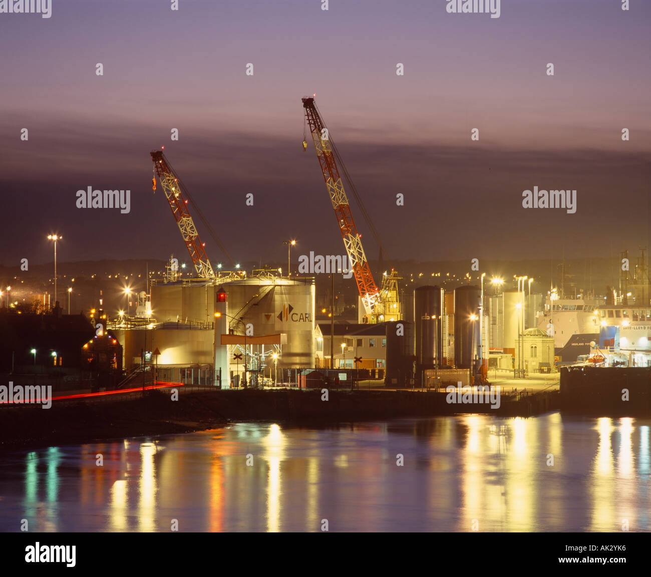 Aberdeen Harbour, Aberdeen, Scotland, UK Stock Photo - Alamy