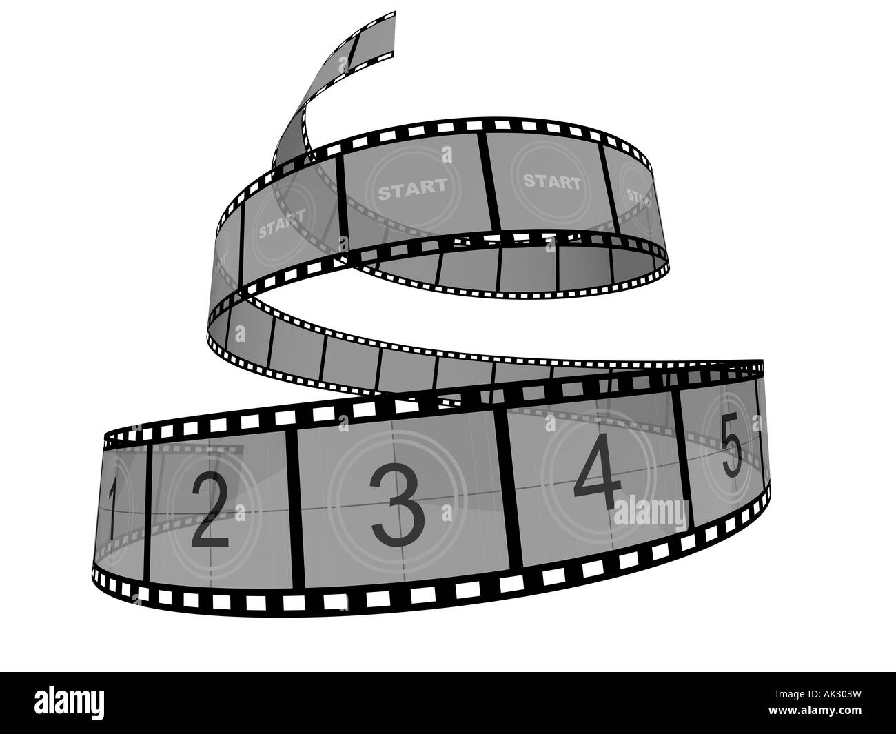 Filmstrip Black and White Stock Photos & Images - Alamy