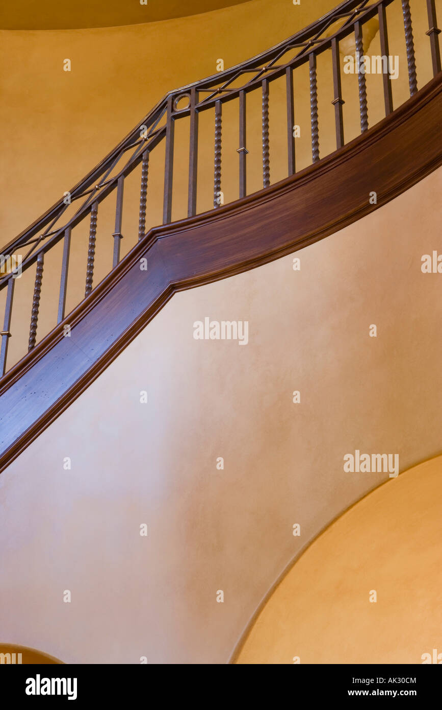 Interior Staircase Architecture Stock Photo - Alamy
