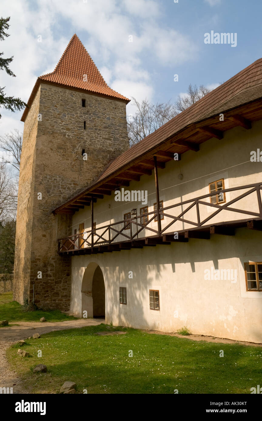 Zvikov castle, Southern Bohemia, Czech Republic Stock Photo - Alamy