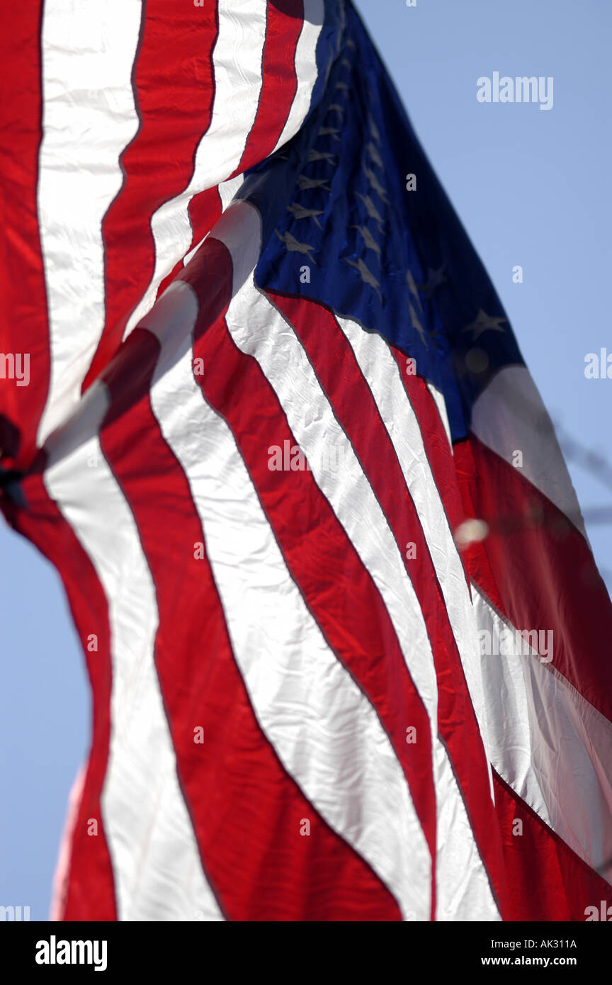 The American flag Stock Photo - Alamy