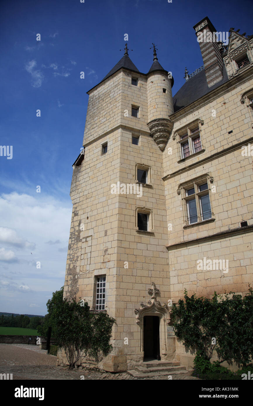 The Chemin de Ronde or Sleeping Beauty Tower Château d Ussé in the ...