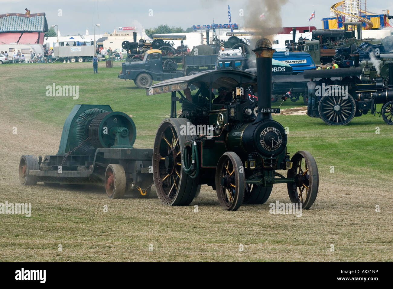 Steam tractor at the 2007 Great Dorset Steam Fair Blandford Forum ...