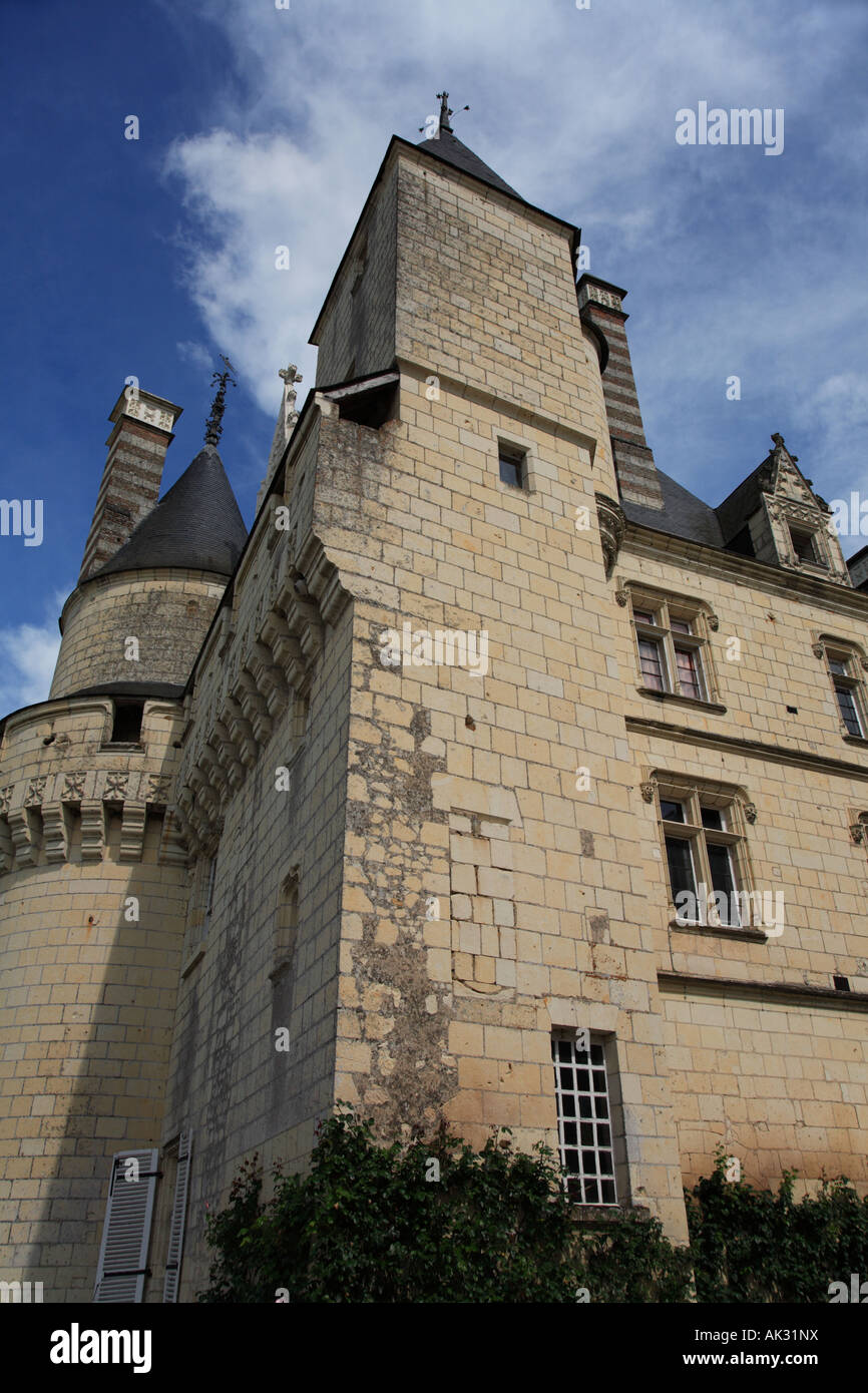 The Sleeping beauty tower at the Château d Ussé Stock Photo - Alamy