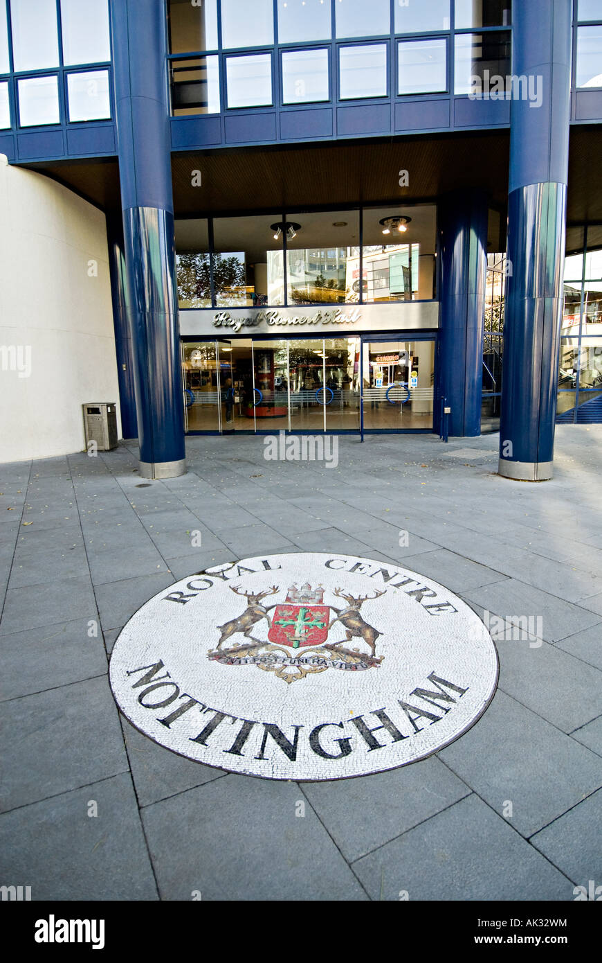 the nottingham royal concert hall in nottingham city center Stock Photo ...
