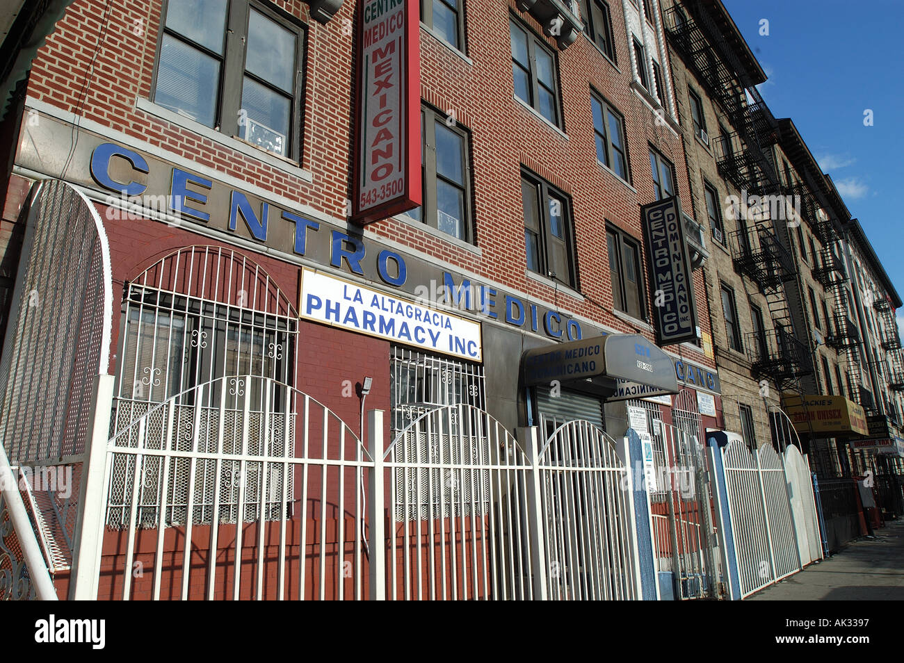 Manhattan NY Washington Heights Neighborhood Neighbourhood street ...