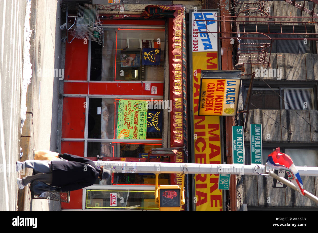 Manhattan NY Washington Heights Neighbourhood Neighborhood street ...