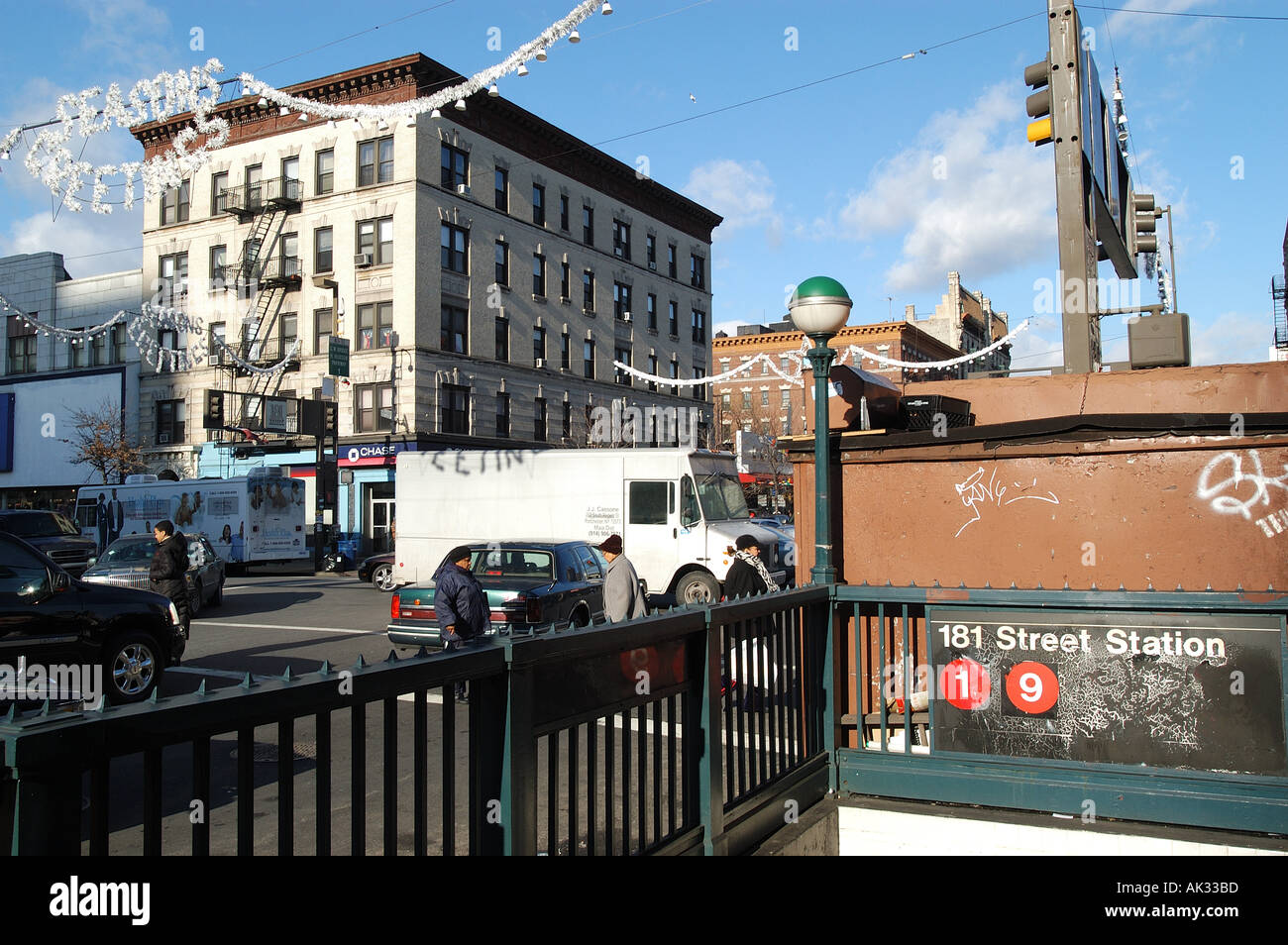 Manhattan NY Washington Heights Neighbourhood Neighborhood street ...