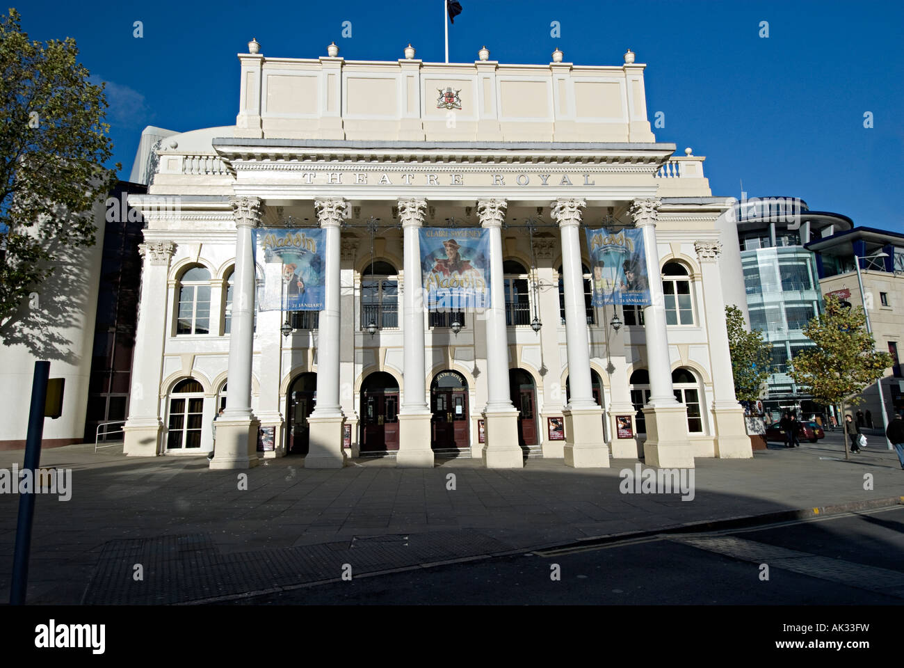 the nottingham royal concert hall in nottingham city center Stock Photo ...