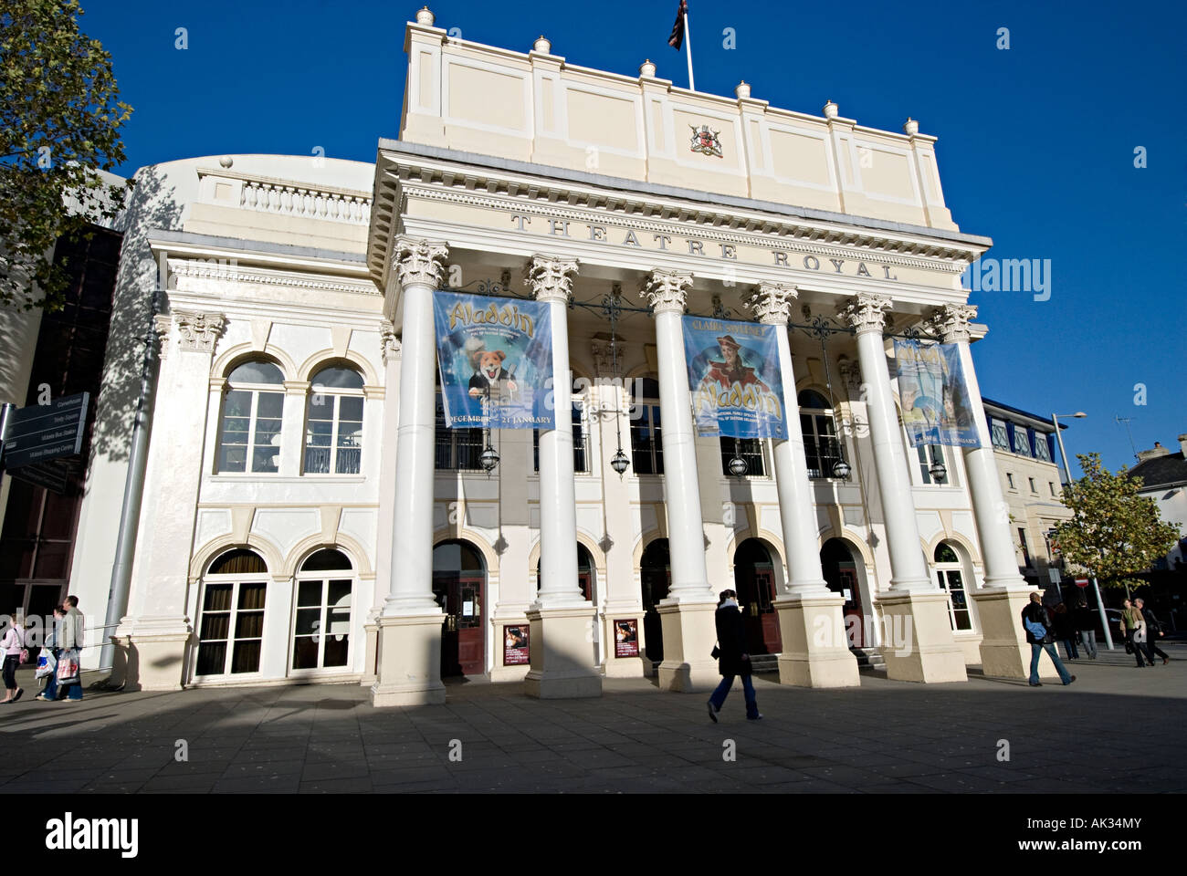 the nottingham royal concert hall in nottingham city center Stock Photo ...
