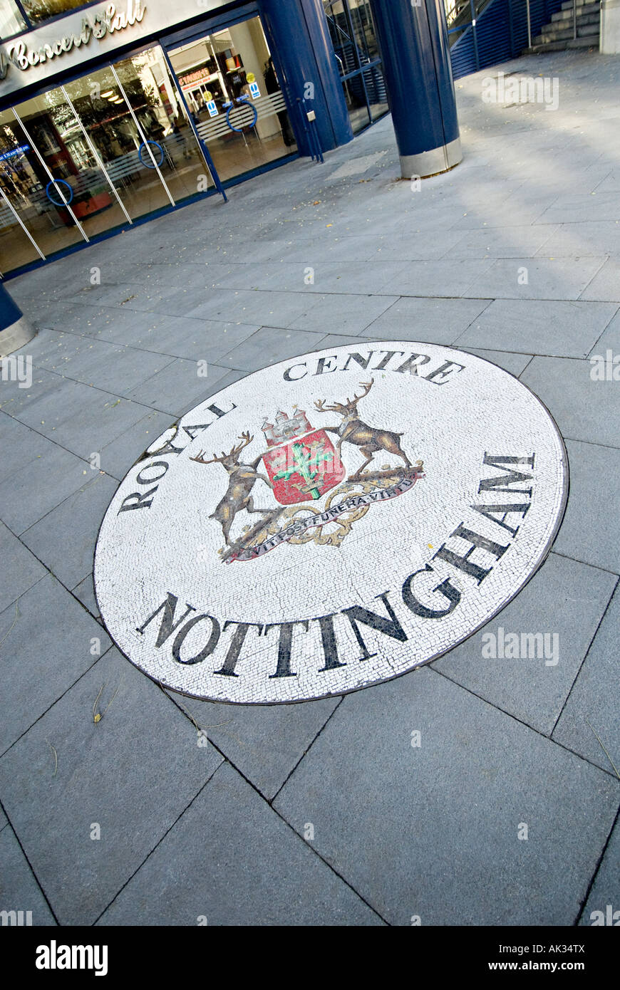 the nottingham royal concert hall in nottingham city center Stock Photo ...