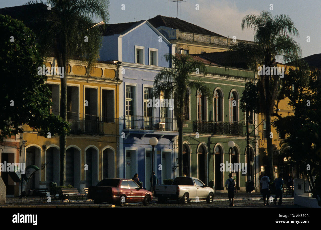 Architecture along Waterfront Paranagua Brazil Stock Photo - Alamy