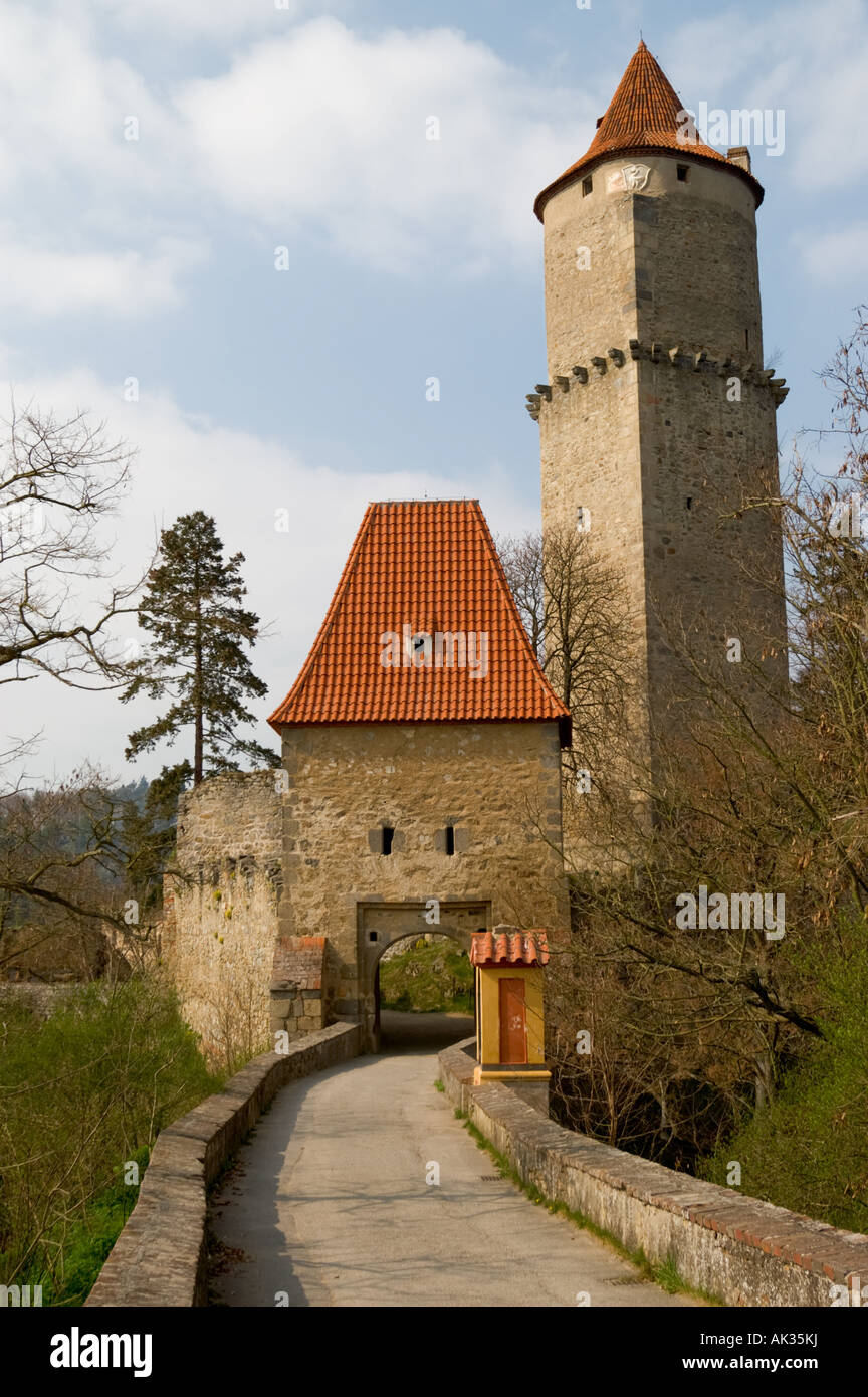 Zvikov castle, Southern Bohemia, Czech Republic Stock Photo - Alamy
