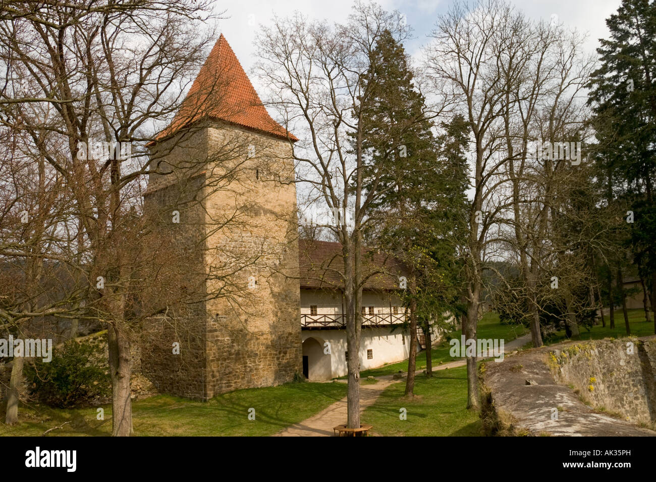 Zvikov castle, Southern Bohemia, Czech Republic Stock Photo - Alamy