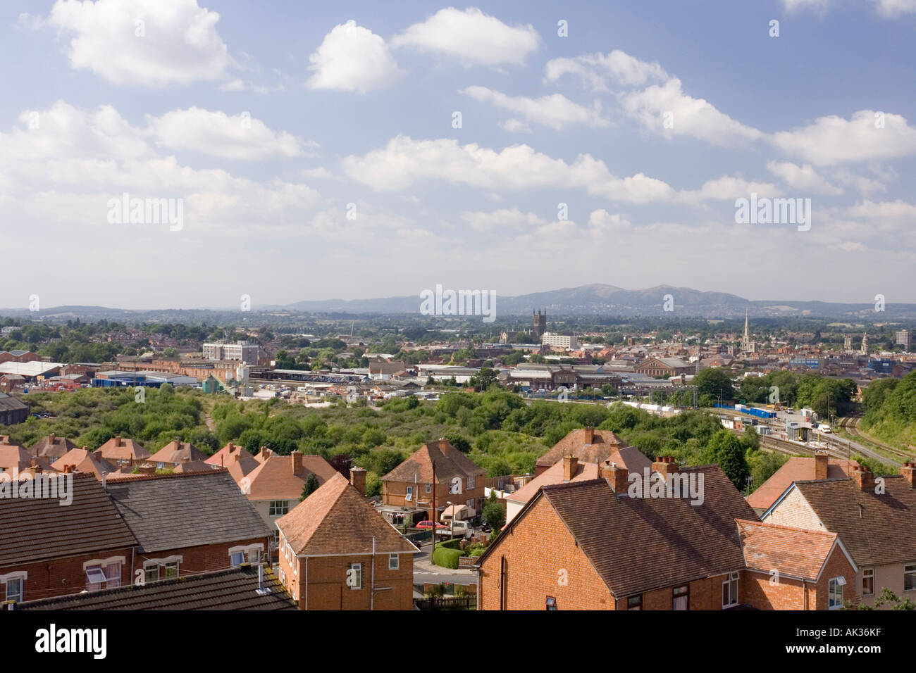 Worcester city view hi-res stock photography and images - Alamy