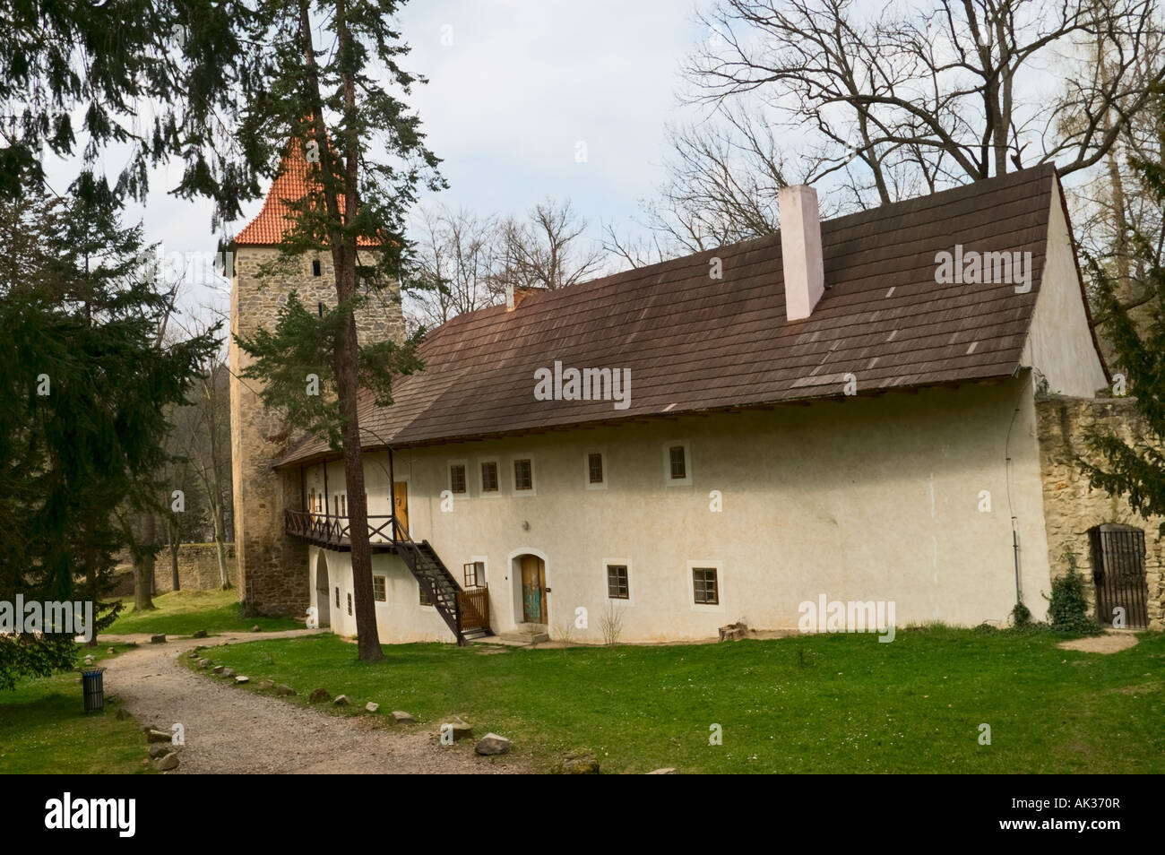 Zvikov castle, Southern Bohemia, Czech Republic Stock Photo - Alamy