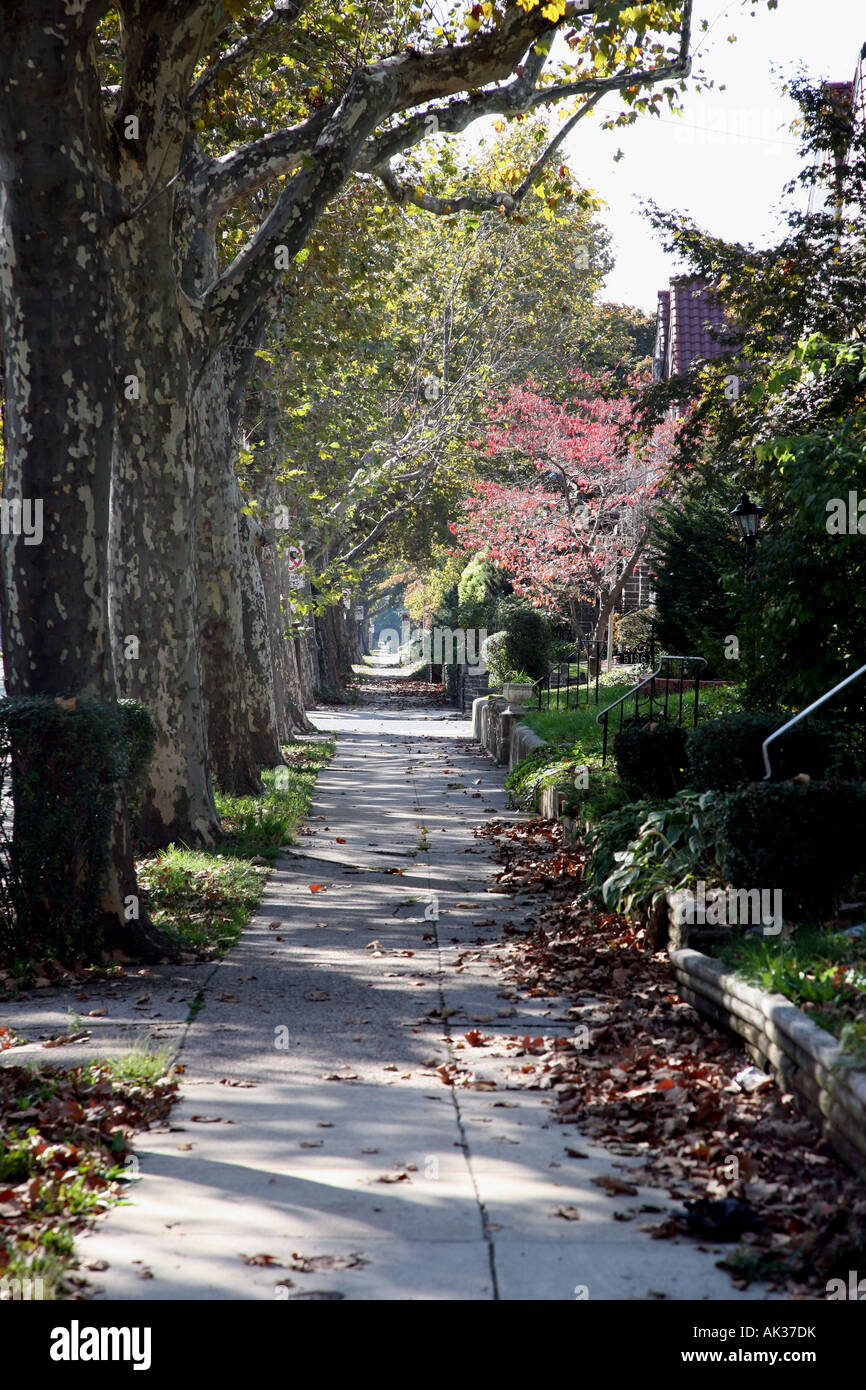 Philadelphia street scene Stock Photo - Alamy