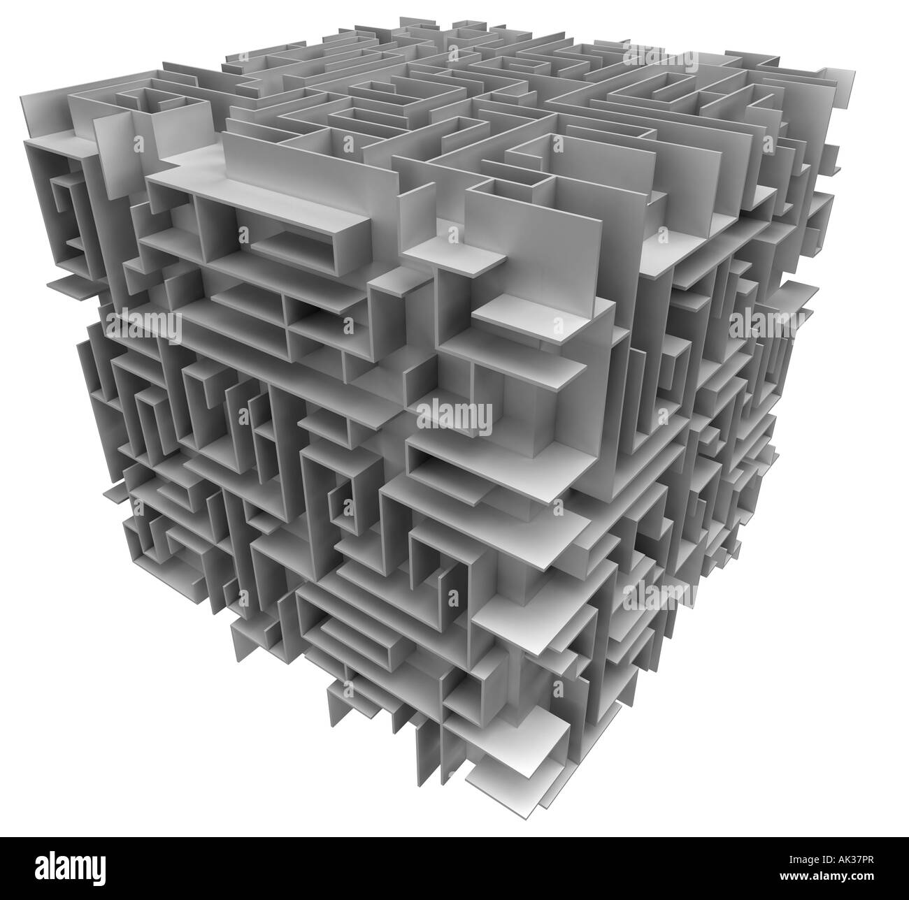 Infinity cube Black and White Stock Photos & Images - Alamy