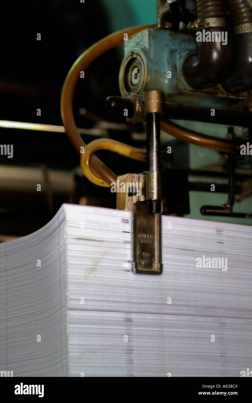 Industrial printing machine Stock Photo - Alamy