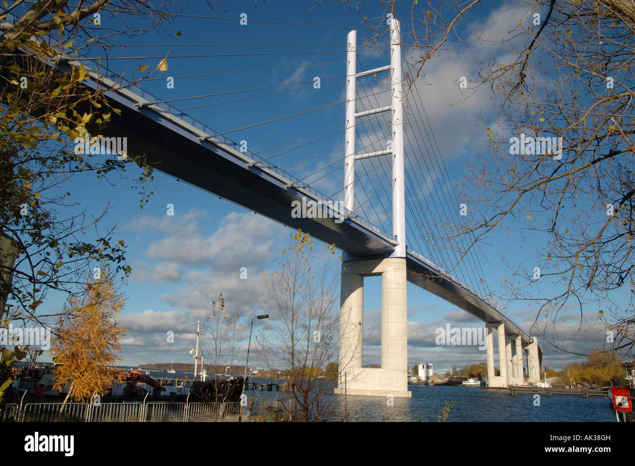 Rügen island bridge, Germany Stock Photo - Alamy