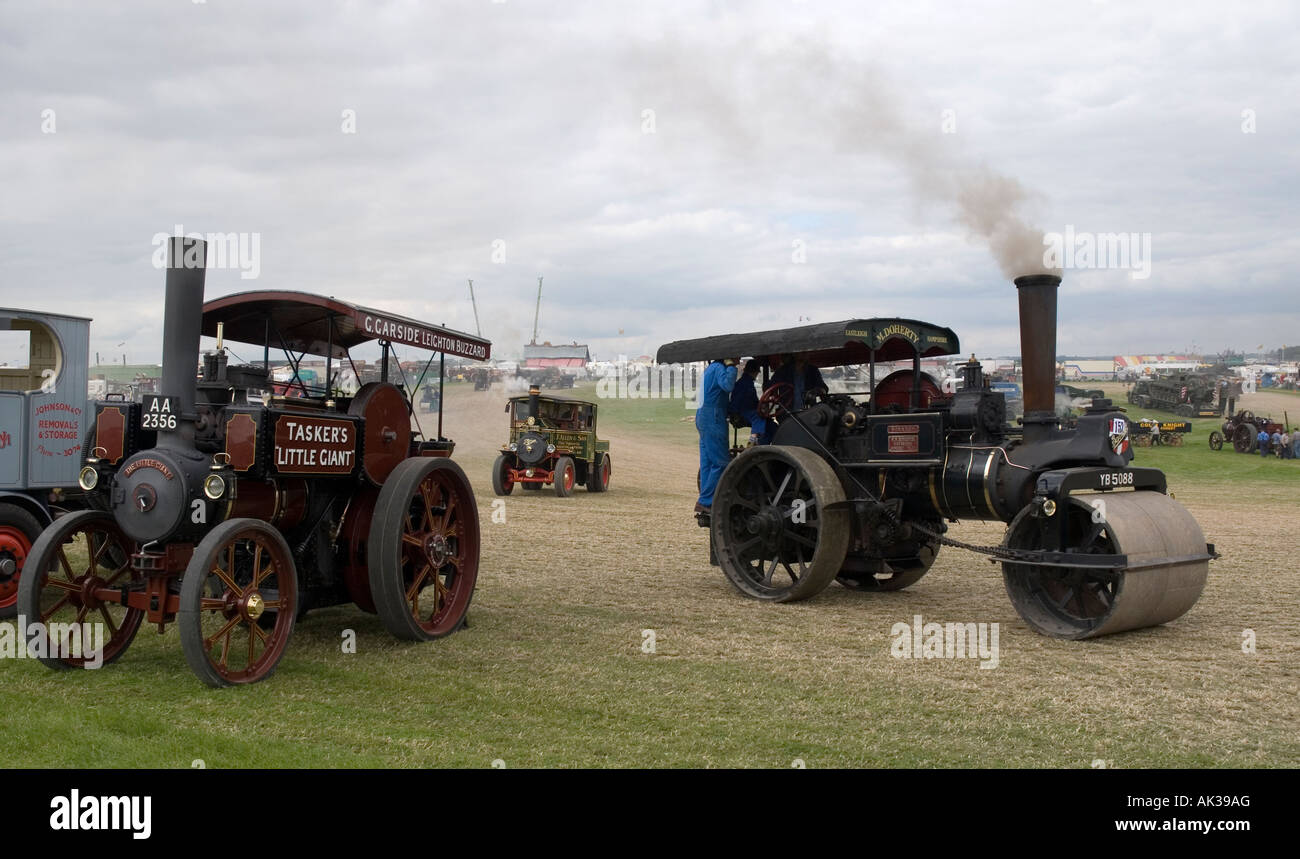 Steam tractors at the 2007 Great Dorset Steam Fair Blandford Forum ...