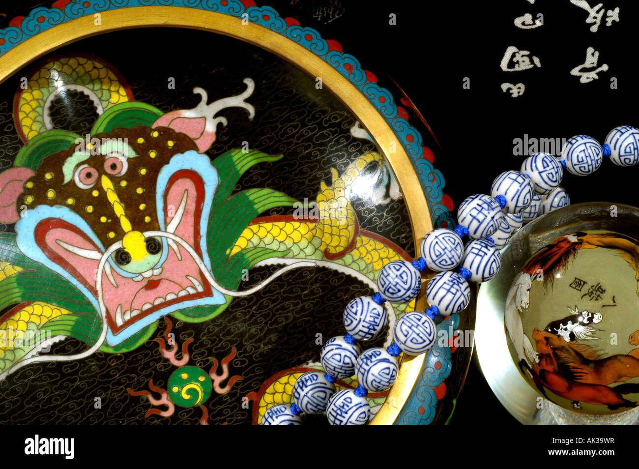 Asia, China. Chinese handicrafts Stock Photo - Alamy