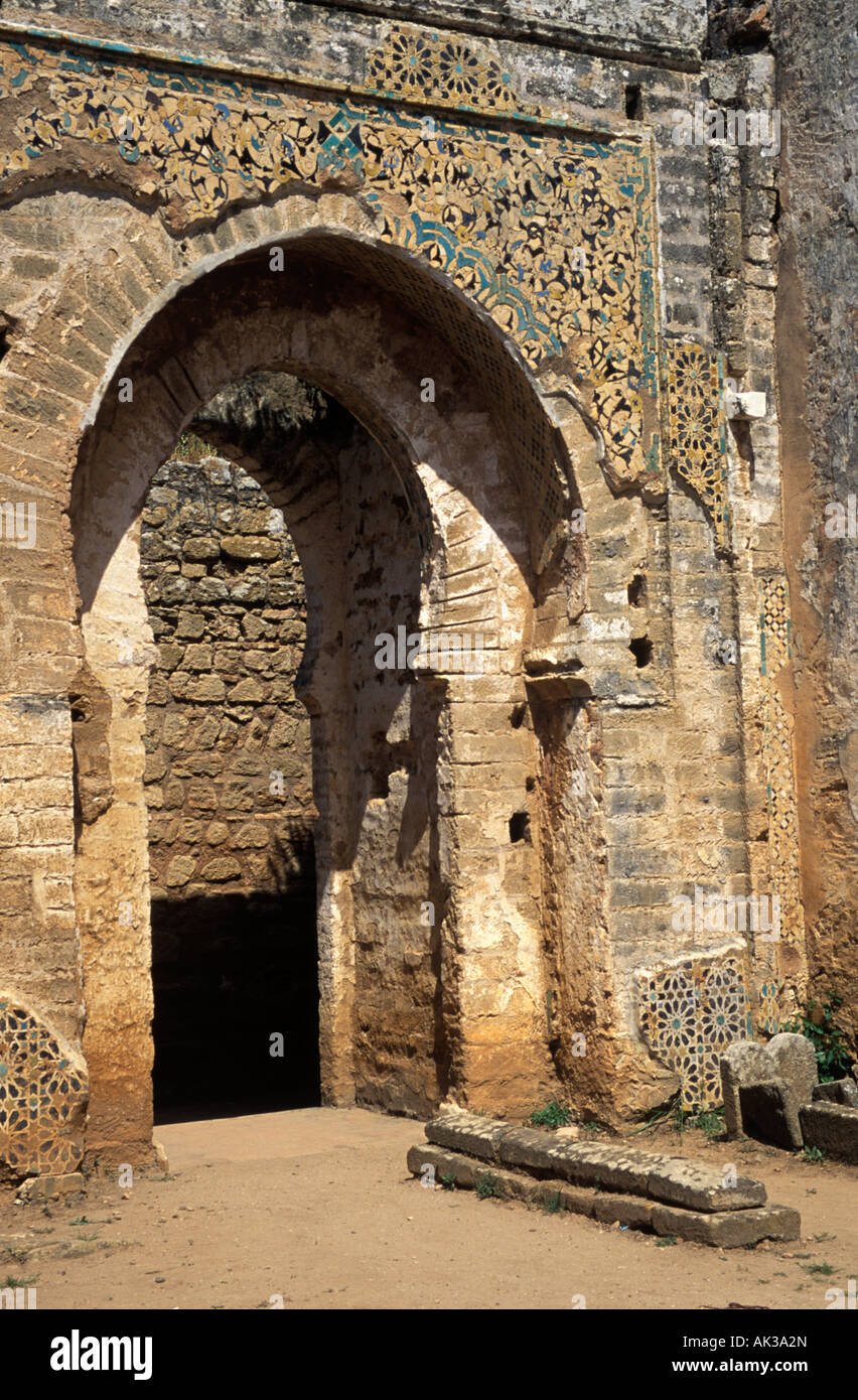 Archway at The Saadian Tombs - Marrakech, Morocco Stock Photo - Alamy