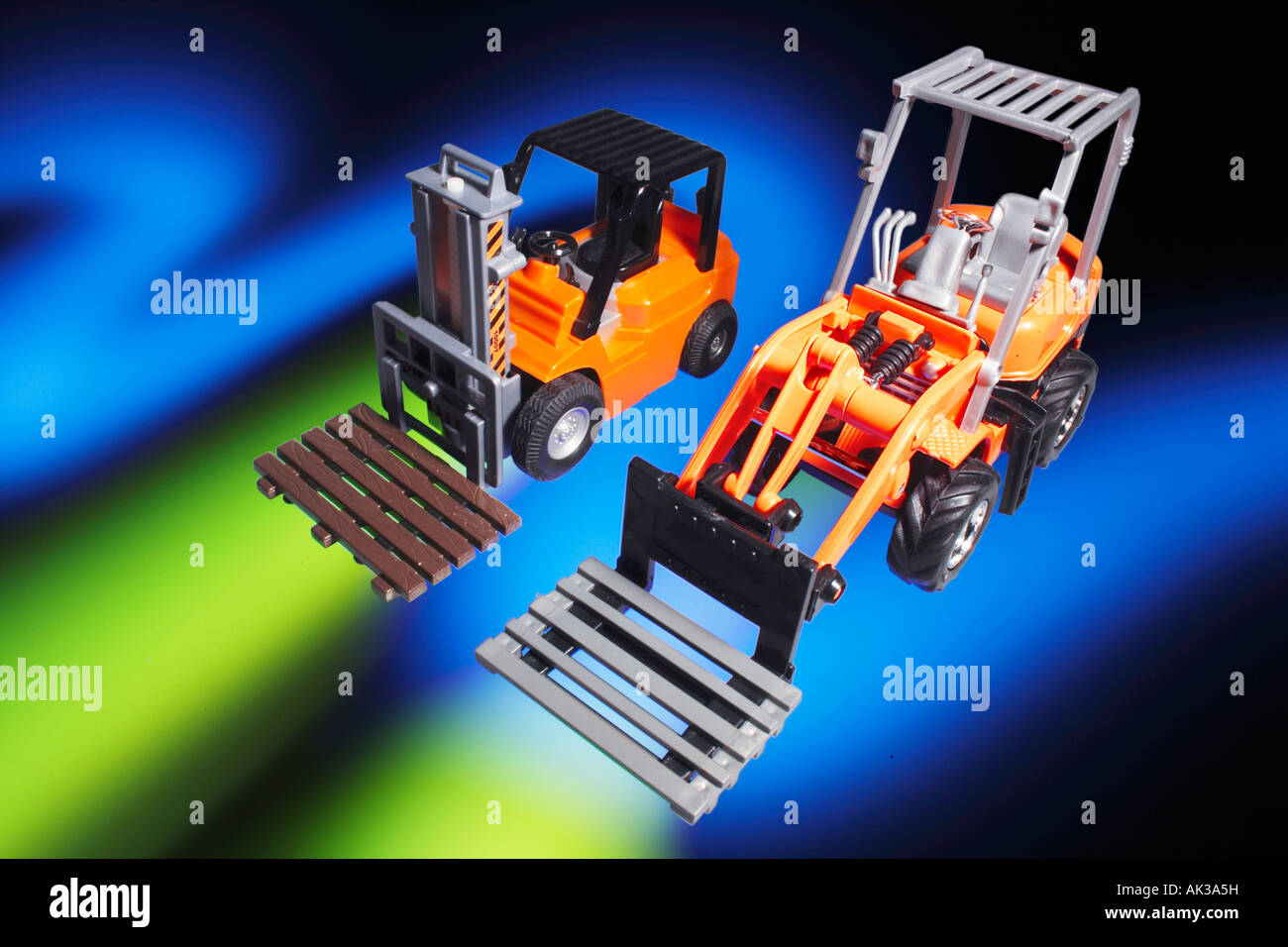 Miniature forklifts hi-res stock photography and images - Alamy