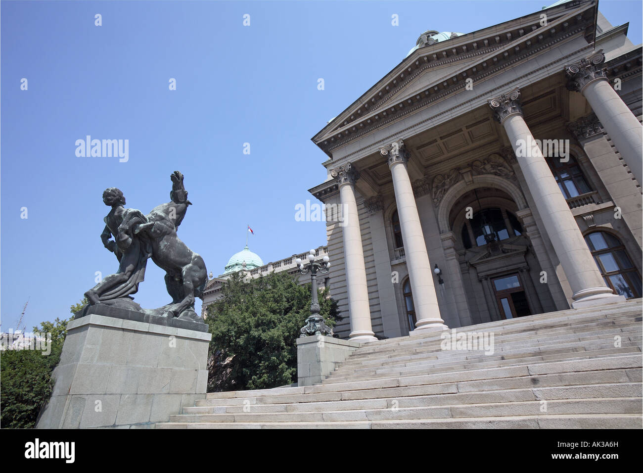 Beograd parliament palace hi-res stock photography and images - Alamy