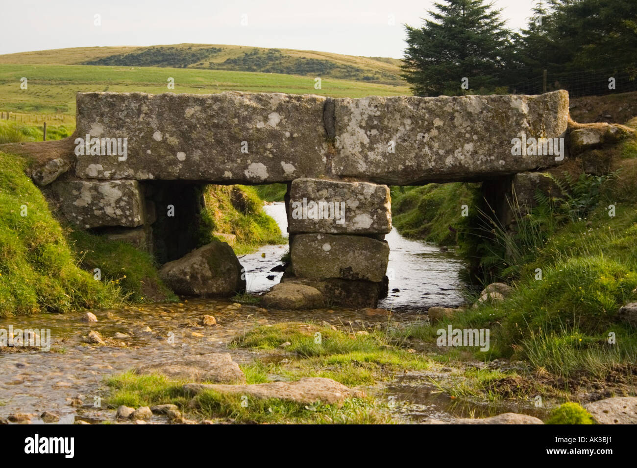 Old Granite Bridge Stock Photo - Alamy