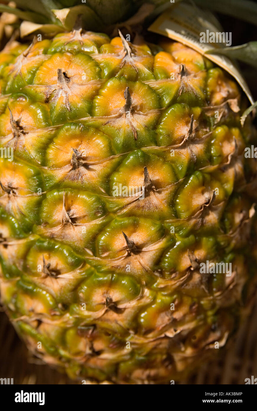 pineapple skin close up Stock Photo - Alamy