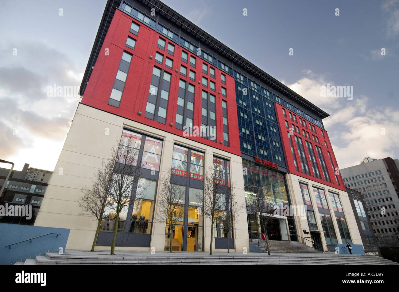 the front of the mailbox Birmingham with exclusive shops and home of ...