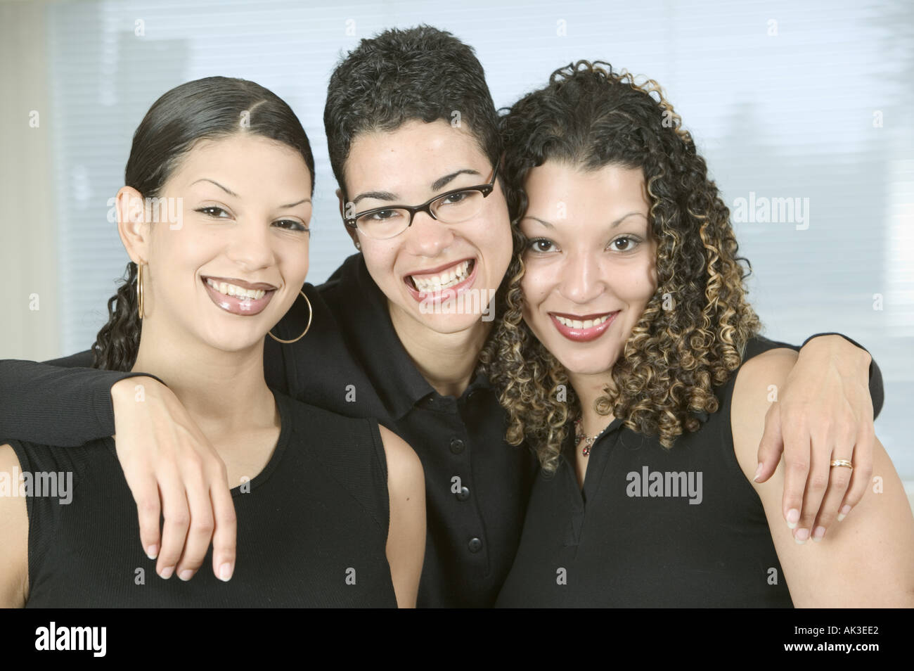 Portrait of three sisters Stock Photo - Alamy