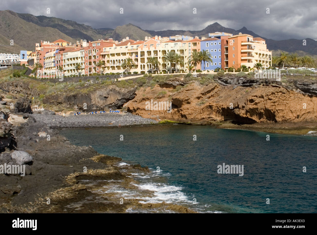Costa Adeje, Tenerife, Canary Islands, Spain Stock Photo - Alamy
