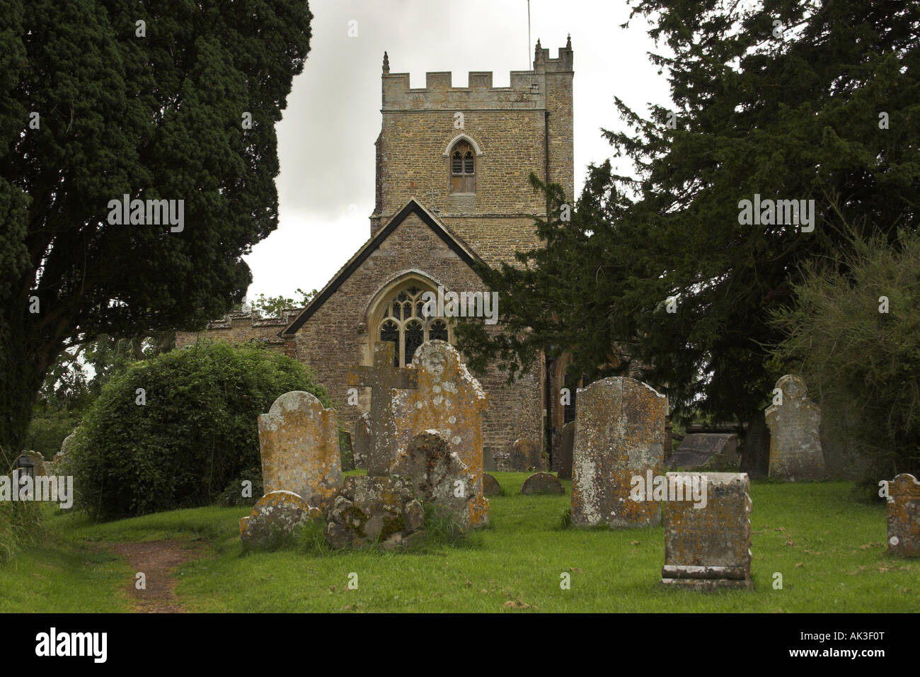 The church of St Mary and St James, Hazelbury Bryan, Dorset Stock Photo ...