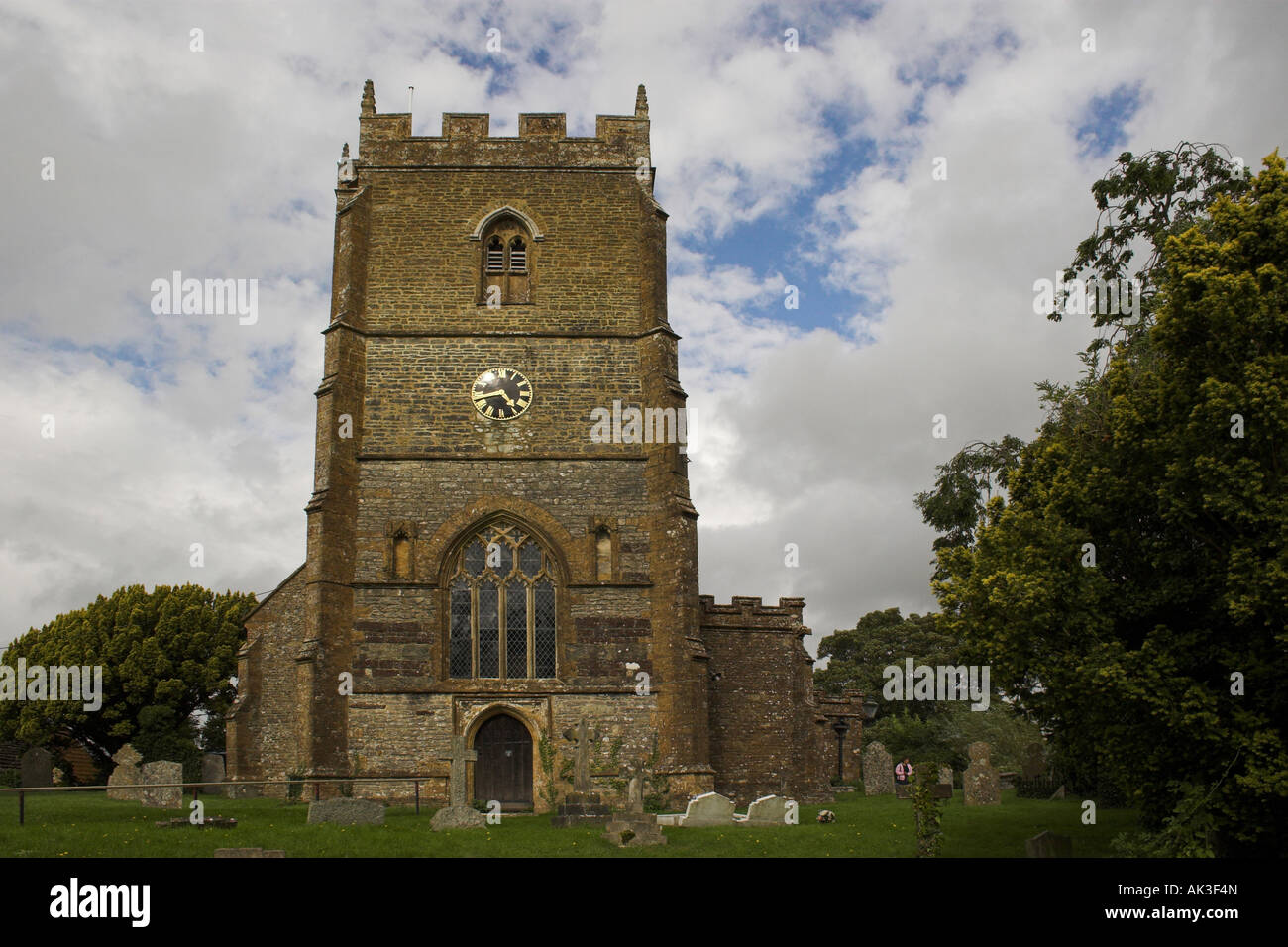 The church of St Mary and St James, Hazelbury Bryan, Dorset Stock Photo ...