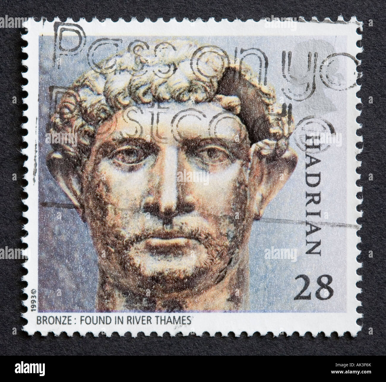 Postage stamp roman hi-res stock photography and images - Alamy