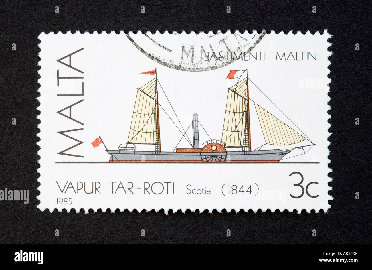 Stamp Malta High Resolution Stock Photography and Images - Alamy