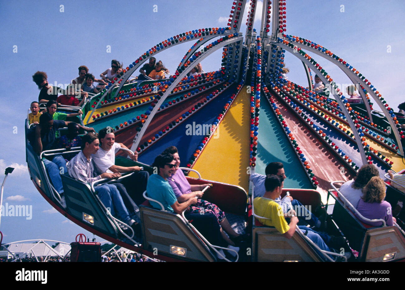 Fair Ground Roundabout Ride High Resolution Stock Photography and ...